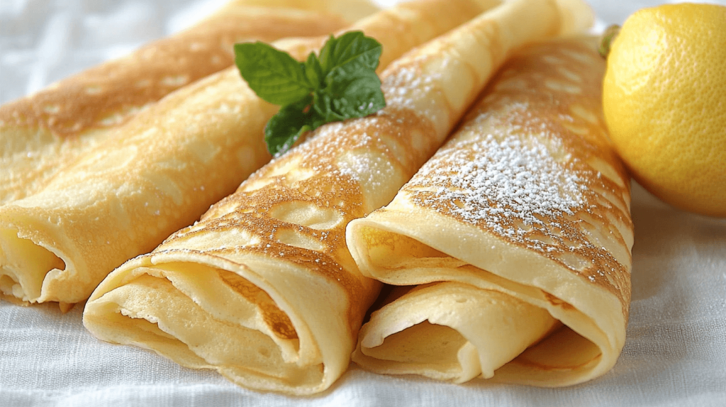 Basic Crêpes - The Quick Dish